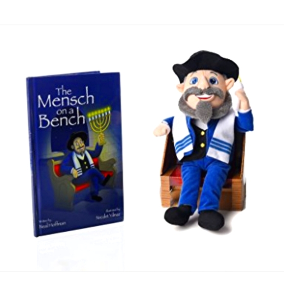 Mensch on a Bench | Toys | The Mensch On A Bench A New Hanukkah Family ...